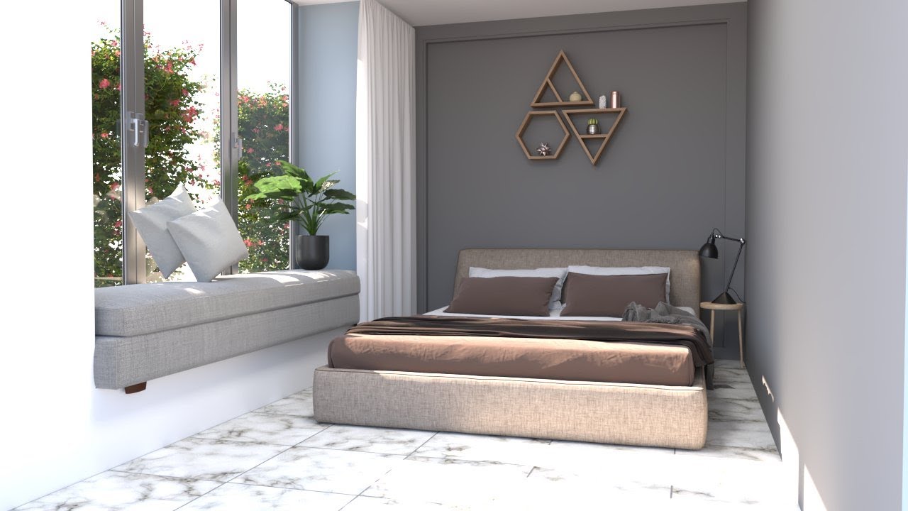 Sketchup Tutorial || Interior Design || Vray Render - YouTube