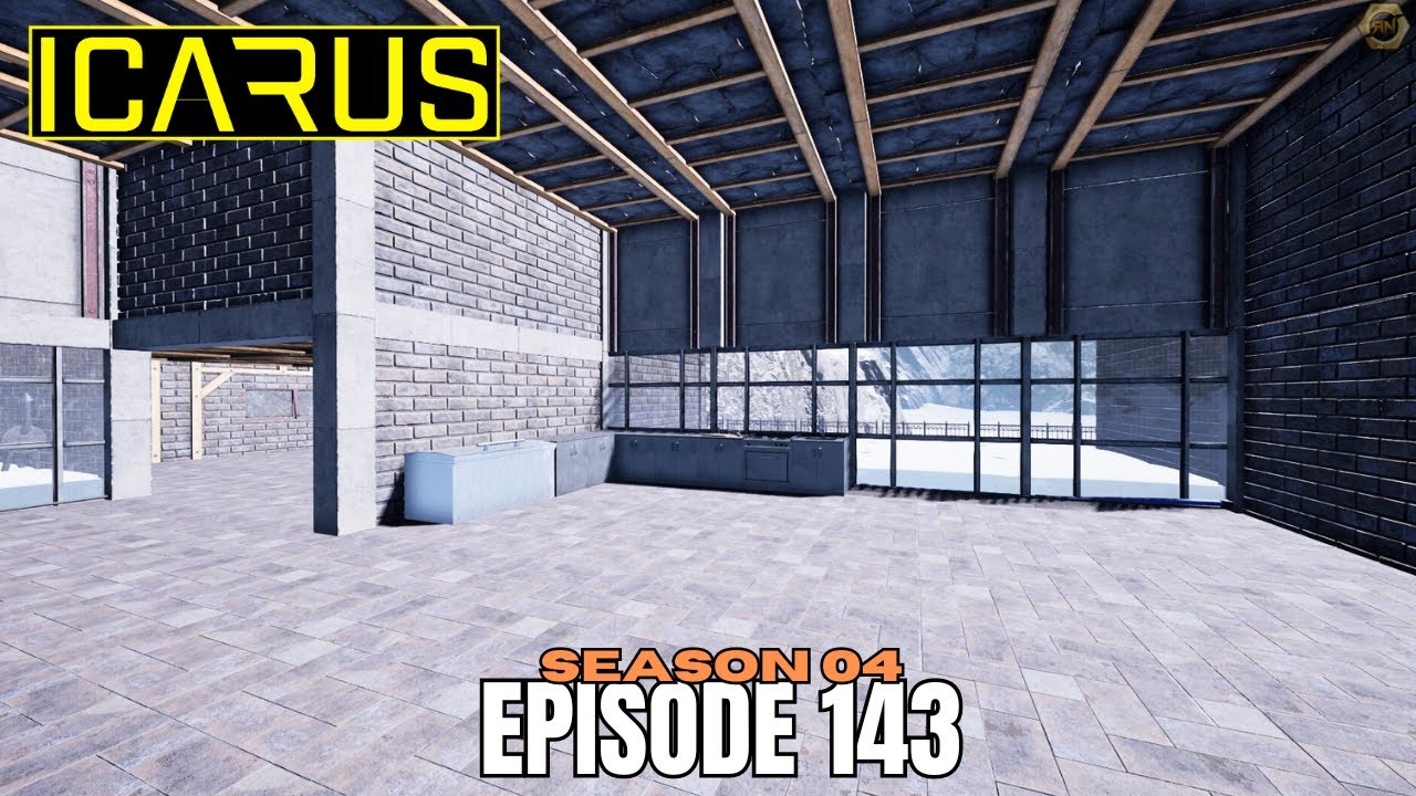 The Start Of The Kitchen Build! Icarus Openworld Gameplay [S04E143 ...