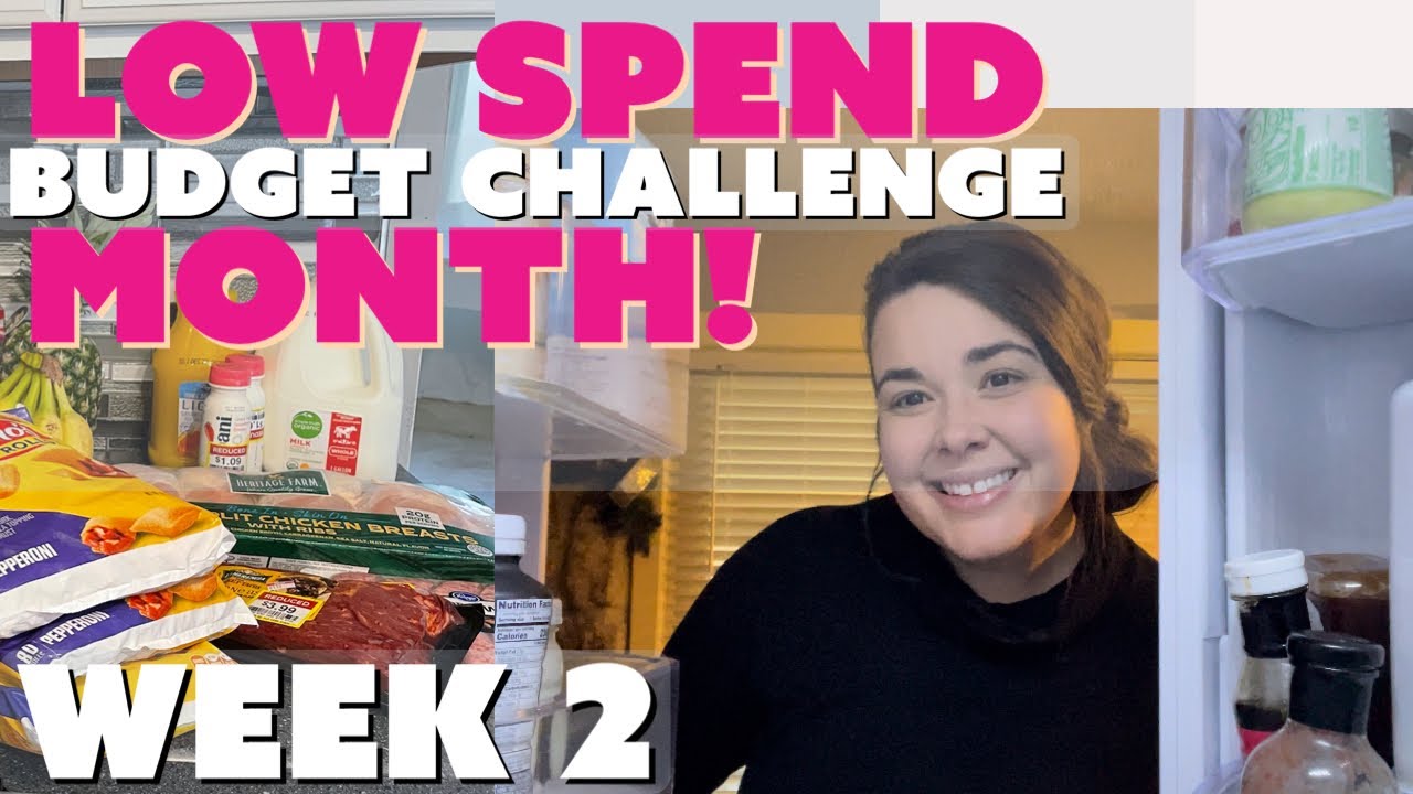 Grocery Budget Challenge Low Spend Month Week 2 - YouTube
