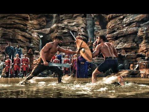 Black Panther (2018) Killmonger vs Black Panther Ritual Duel Scene | HD ...