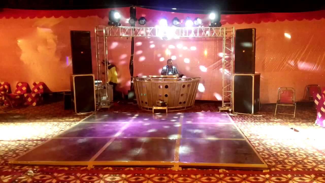 DJ Setup Truss Sharpy L.E.D - YouTube