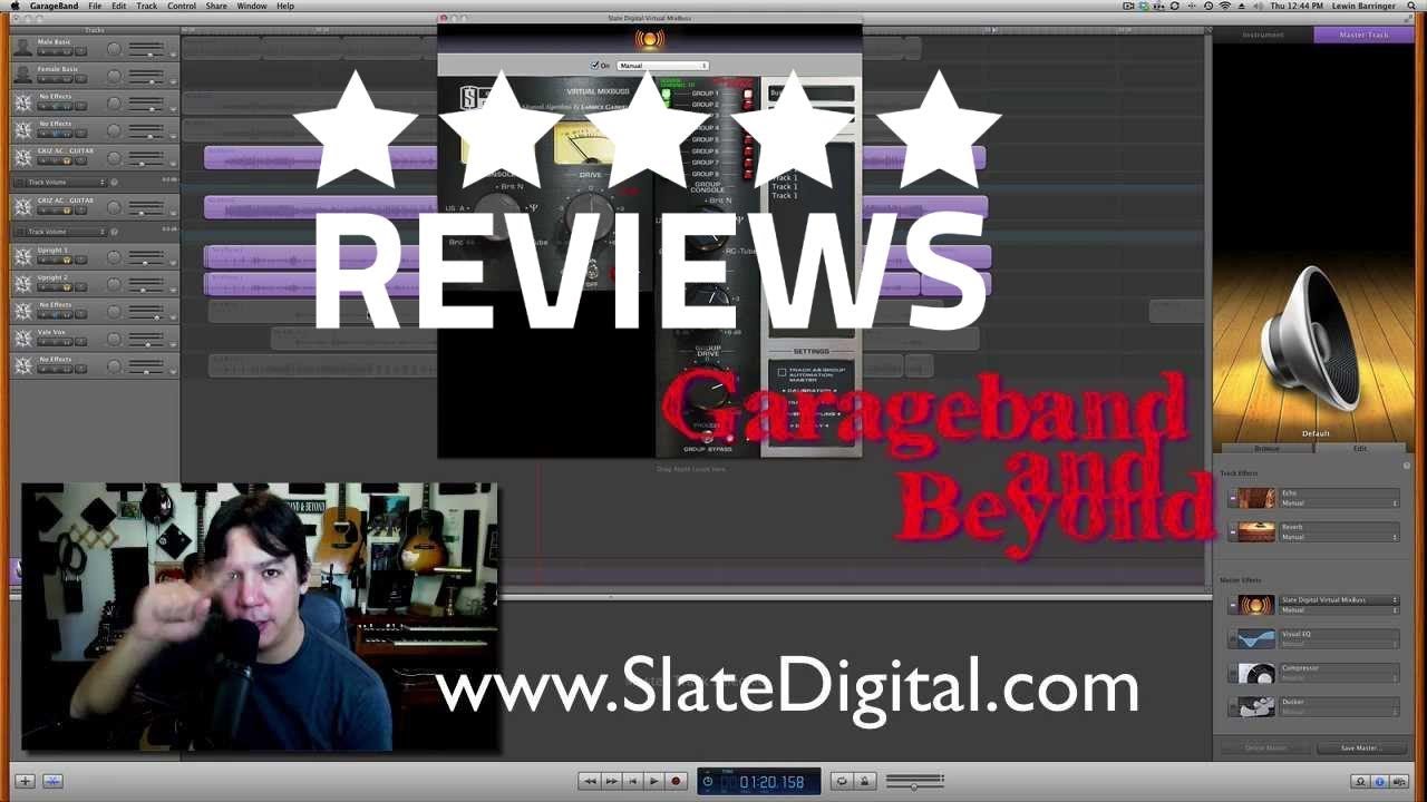 Slate Digital Plugins- Virtual Tape Machine & Virtual channel Demo ...