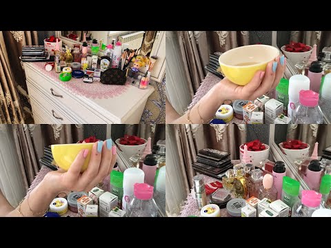 🌼 #VLOG85 KOSMETİKALARIM.DUXULARIM.NEMLENDİRİCİ KREMLERİM YAĞLARIM.1N SAÇ MASKASI.SAÇ UZADAN MASKA