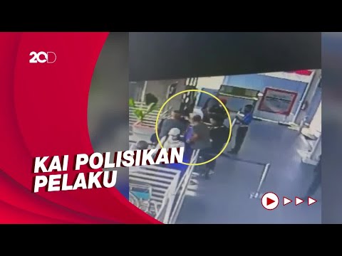 Rekaman CCTV Penumpang Singkap Hijab Petugas KA di Bogor