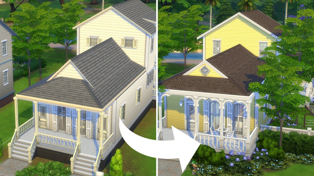 Can I renovate the worst house in The Sims 4? (Streamed 8/10/20) - YouTube