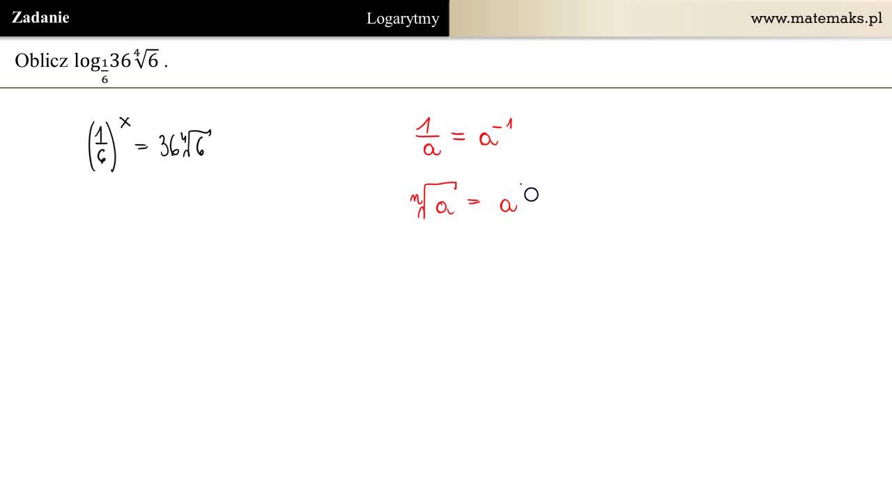 14. Oblicz logarytm - YouTube