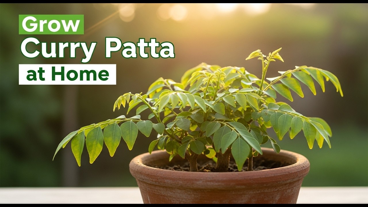 How to Grow Curry Patta Plant at Home | Fast Growth Tips & Best Care ...