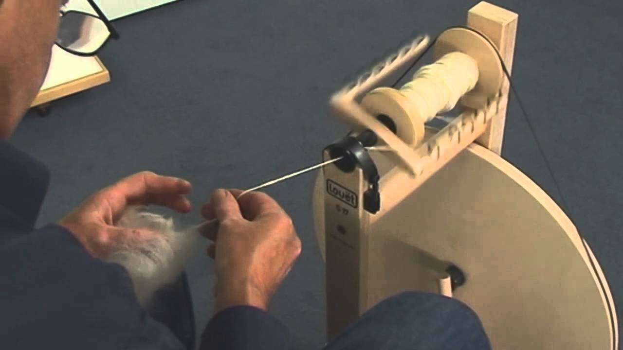 Louet - Spin instructie hoofdstuk 3 (nederlands) - YouTube