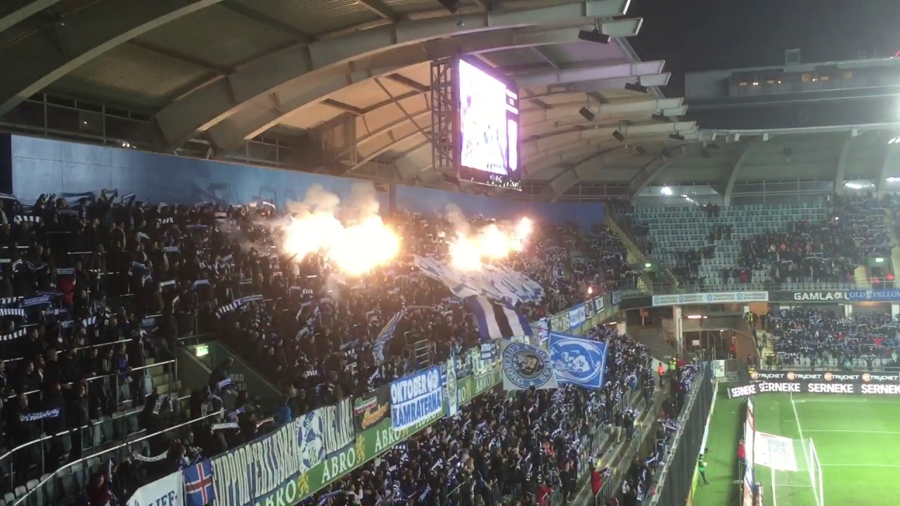 IFK GÖTEBORG TIFO MOT ELFSBORG 31/10-2016 - YouTube