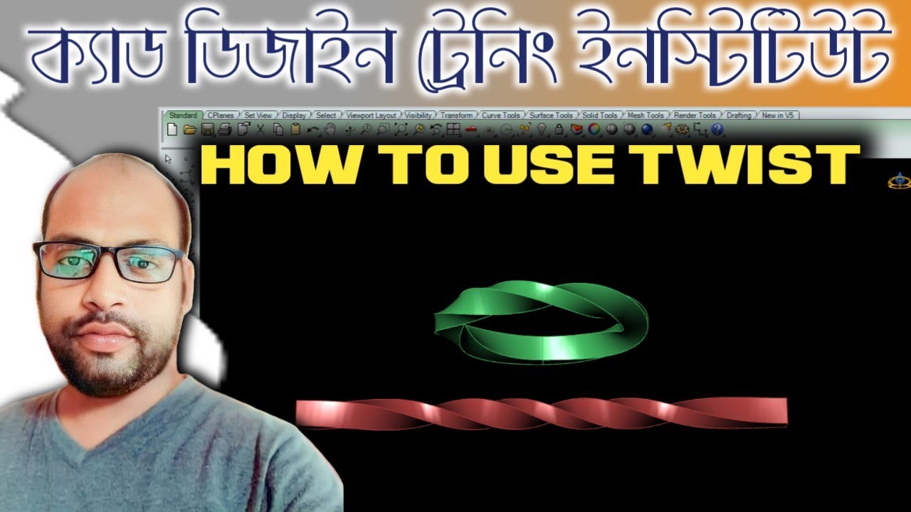 How To Use Twist | Twist | Freecad | Matrix | Cad Institute - YouTube