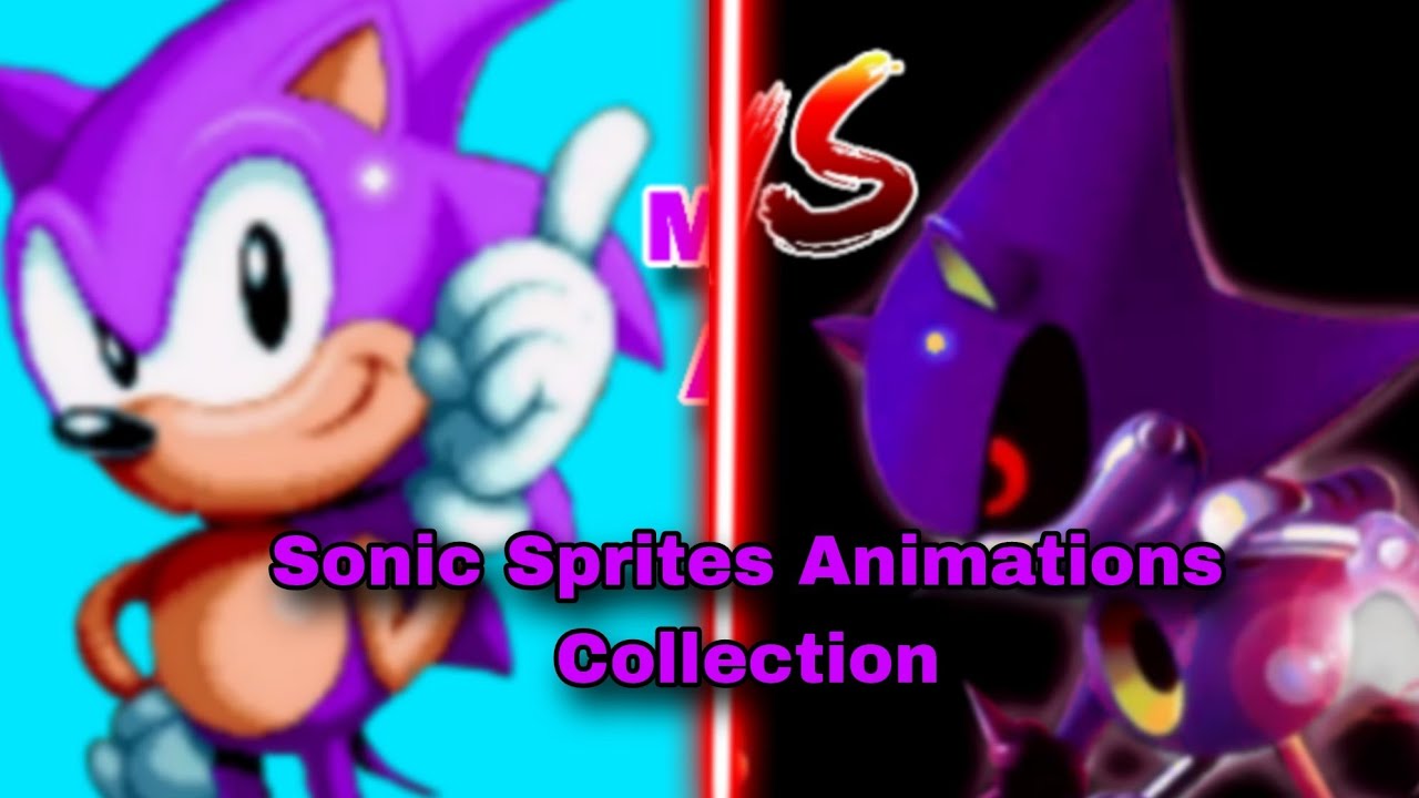 Sonic Sprites Animations Collection - YouTube