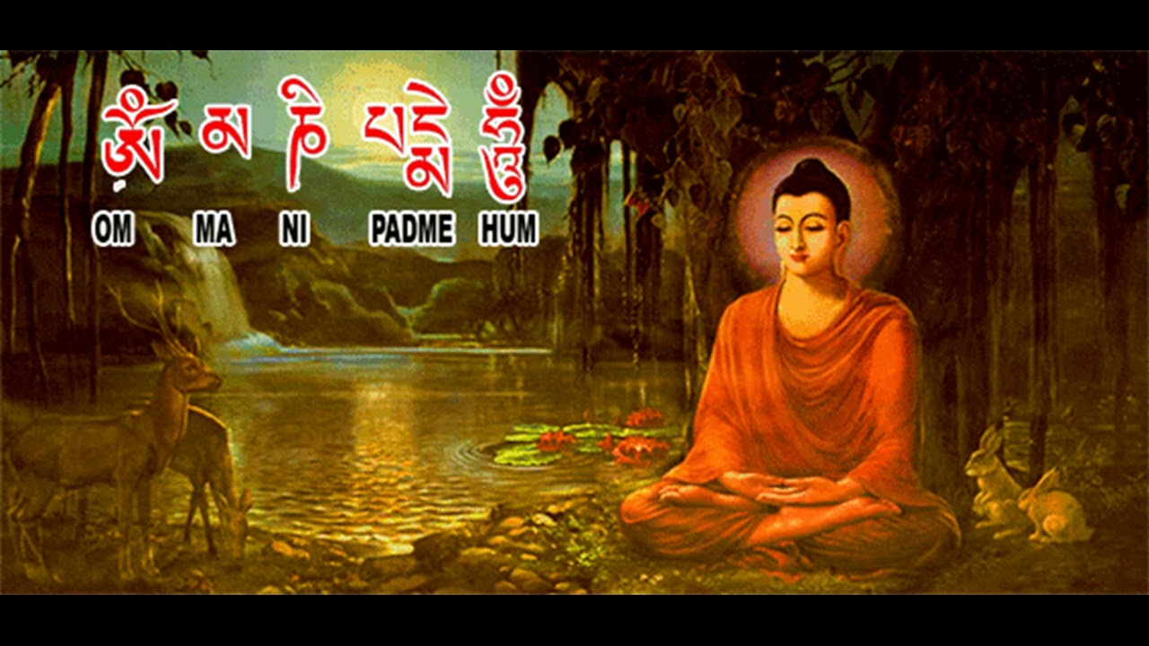 MEDITATION OM MANI PEME HUNG 1 HOUR - YouTube