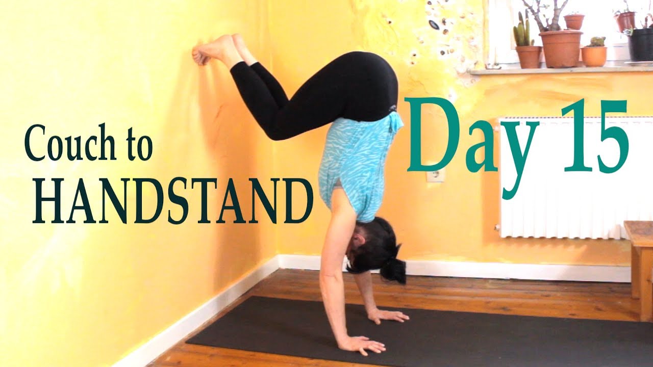 Couch to Handstand | DAY 15 - Halfway handstand | The Art of ...