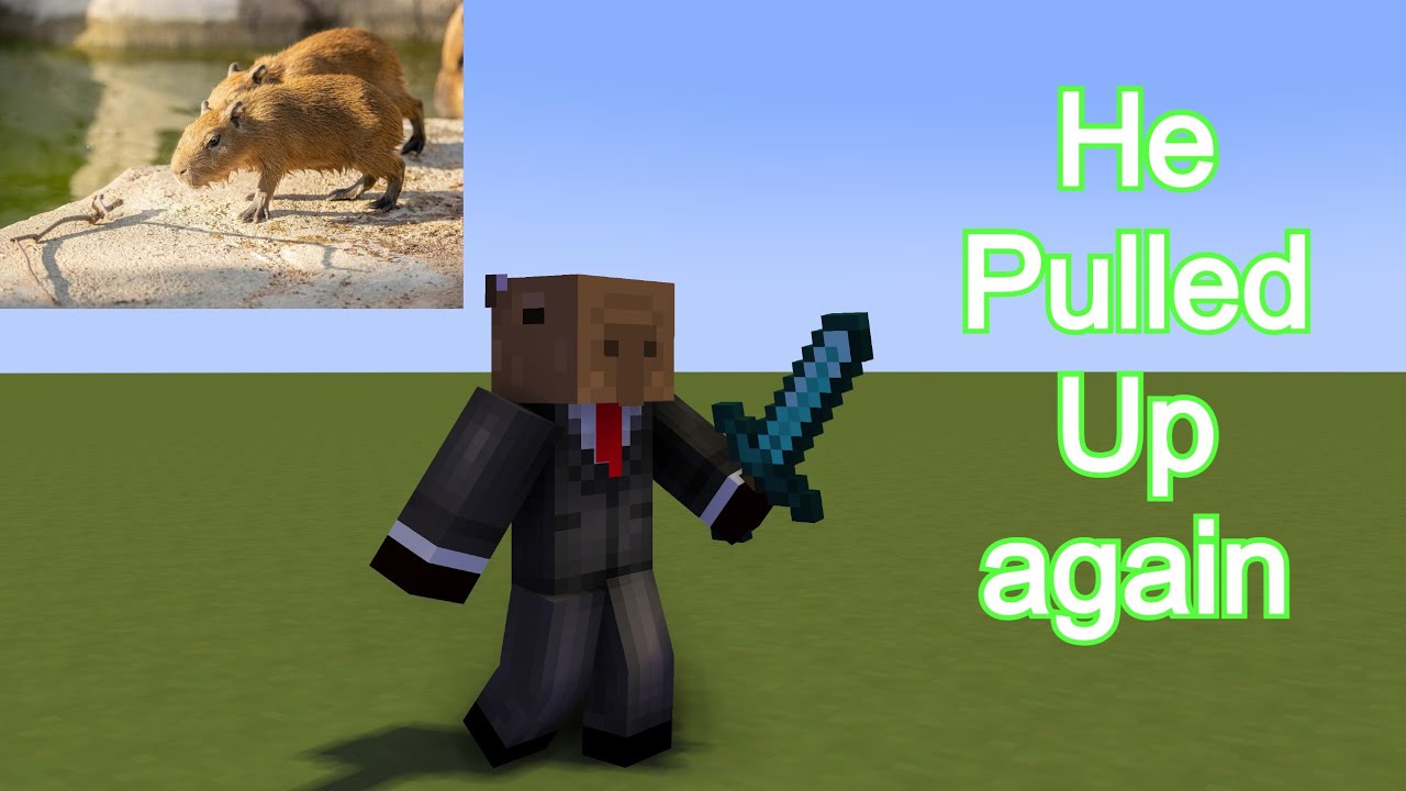 Capybara In minecraft ? - YouTube