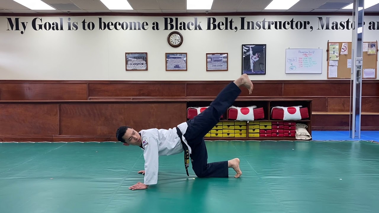 Master Jung's World Taekwondo students' Daily exercise vol. 3 - YouTube