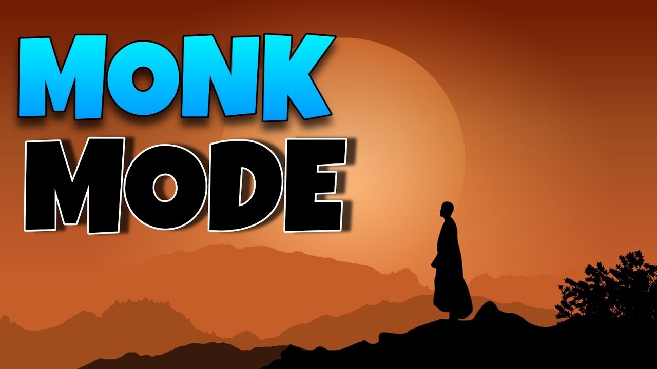 MONK MODE ( day - 1 ) - YouTube