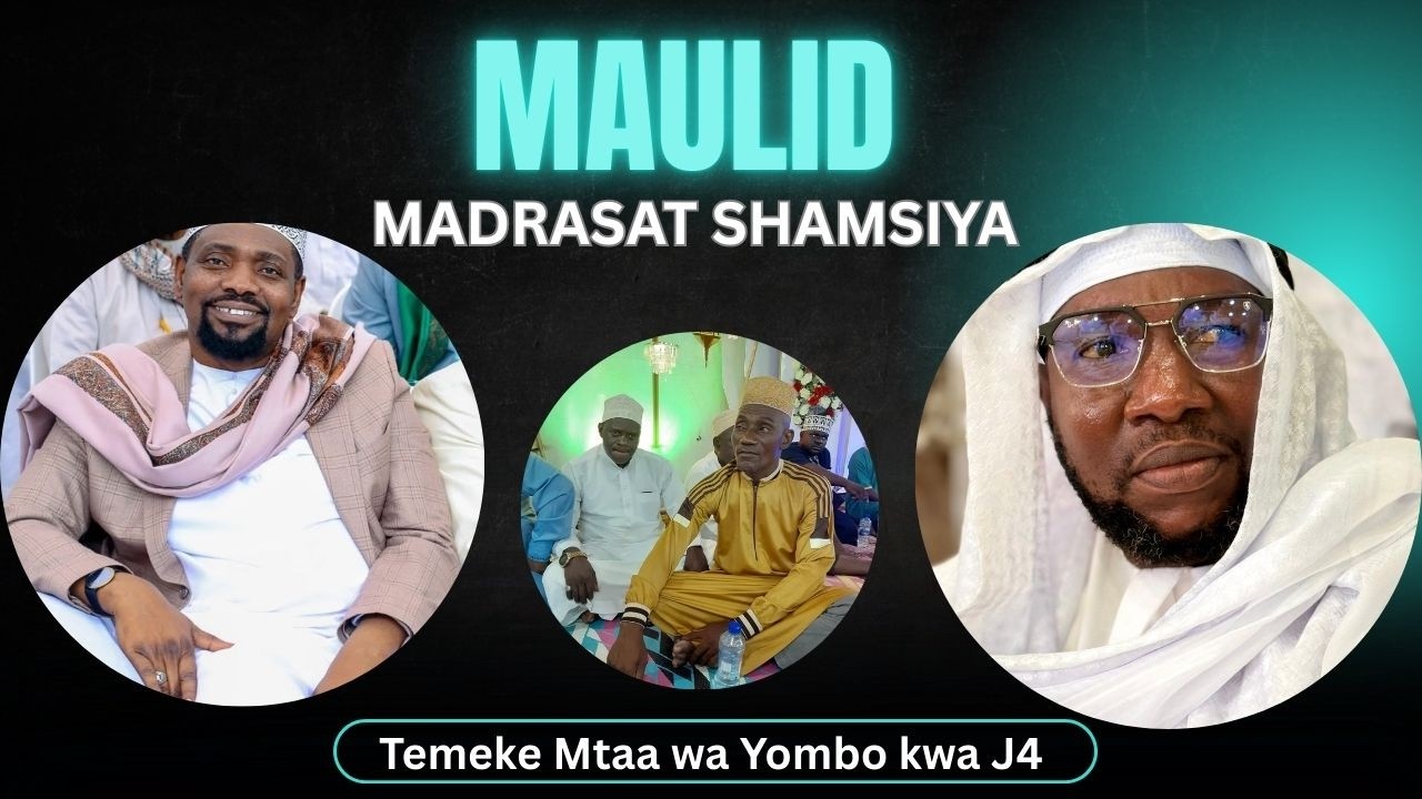 🔴live MAULID YA MTUME MUHAMMAD (S A W) MADRASAT SHAMSIYA TEMEKE DSM ...