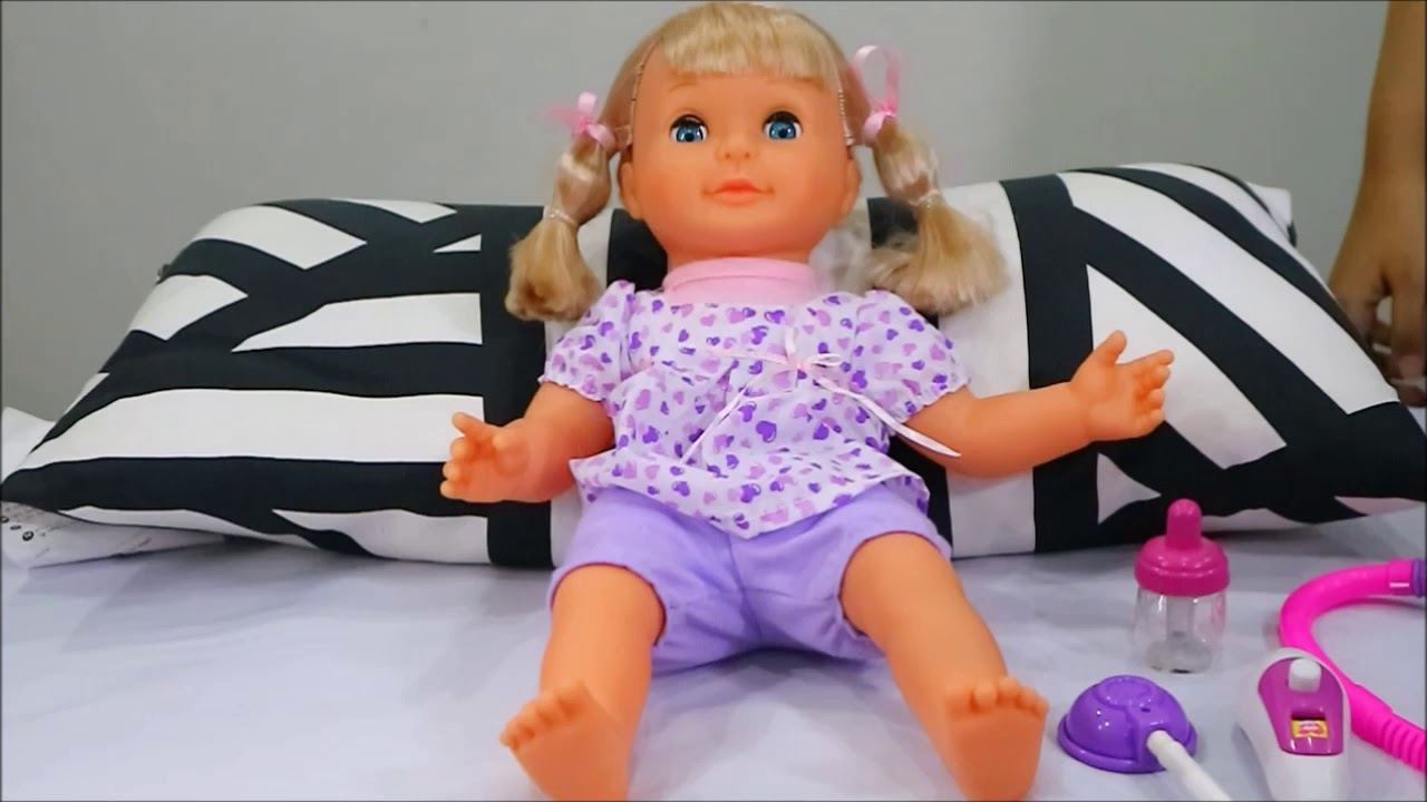 TAKMAY DOLL TM1515 MAKE ME FEEL BETTER MILA (16inch) - YouTube