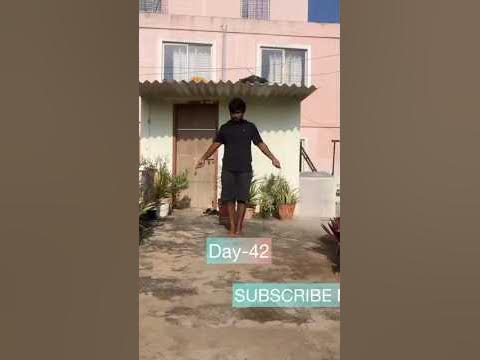 | Day-42 365 days 100 Jump rope challenge pending 323 Days ⚡️| #jumpropechallenge # ...