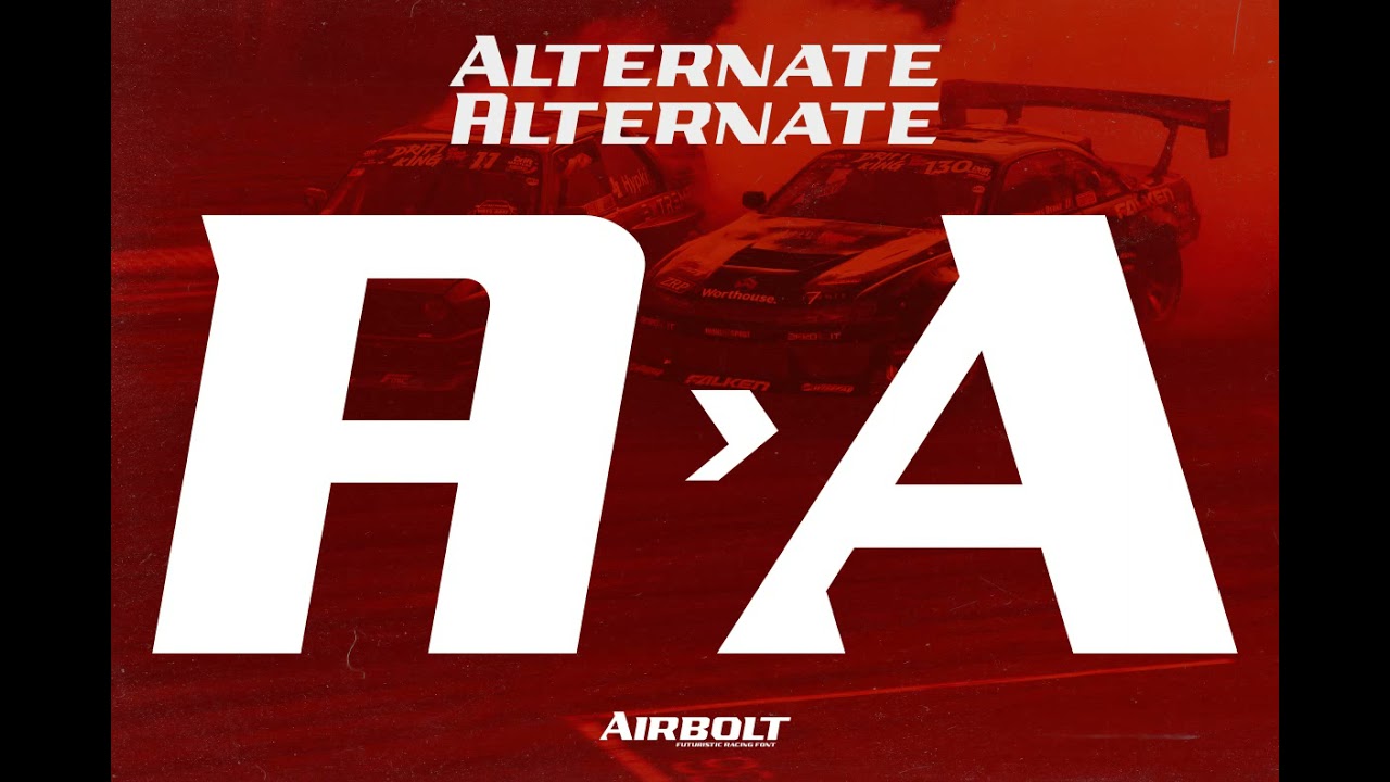 Airbolt Font - YouTube