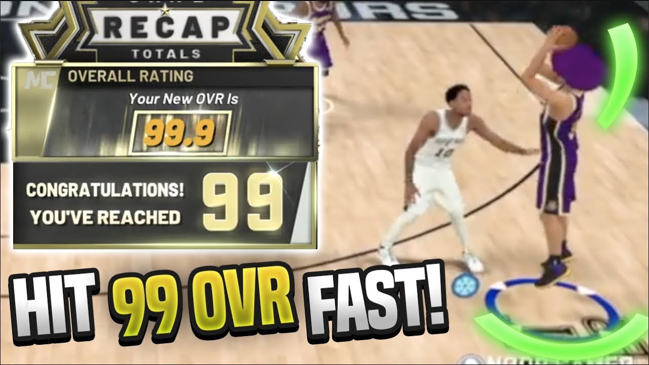 FULL INDEPTH GUIDE ON HOW TO HIT 99 OVERALL in ONE DAY on NBA 2K20 ...