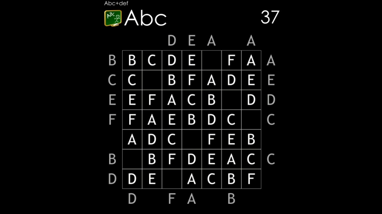 Abc Answers [All Levels] ~ 100 Logic Games - YouTube