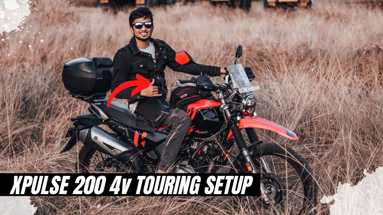 XPULSE 200 ഒരു ടൂറിങ് ബൈക്ക് ആക്കി | XPULSE 200 4V TOURING SETUP | KOCHIMACHAN | - YouTube
