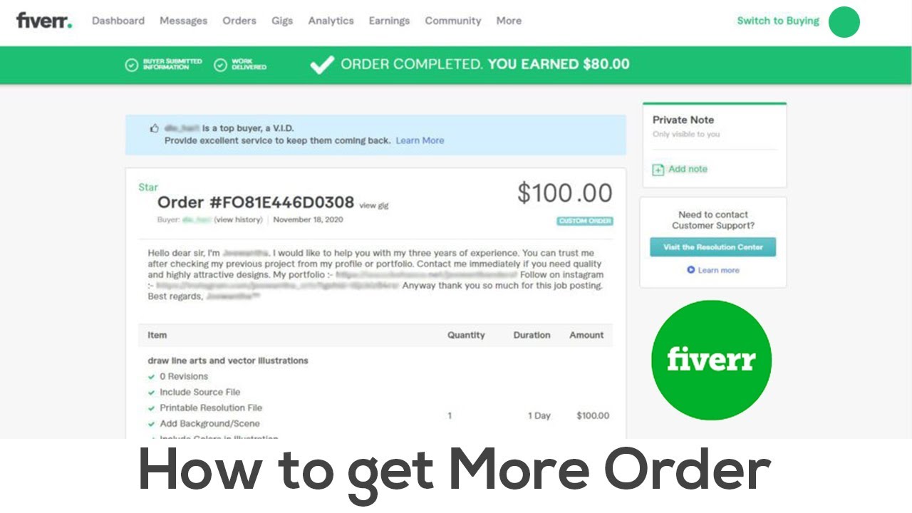 Fiverr Gig Marketing | How to get Order On Fiverr quickly Part (03 ...