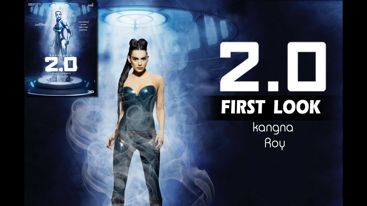 2.0 New poster Amy Jackson robot Photoshop tutorial - YouTube