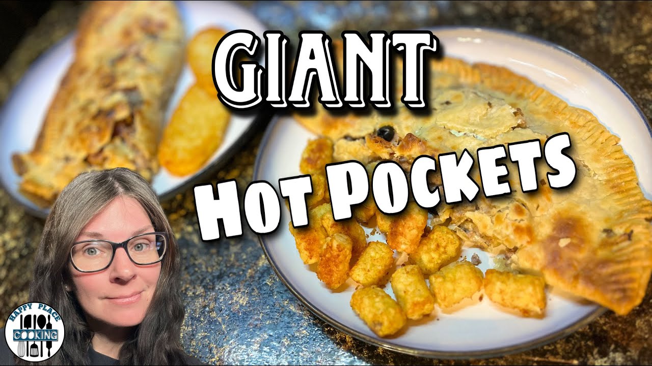 Giant Bacon Burger Ranch Hot Pockets - YouTube