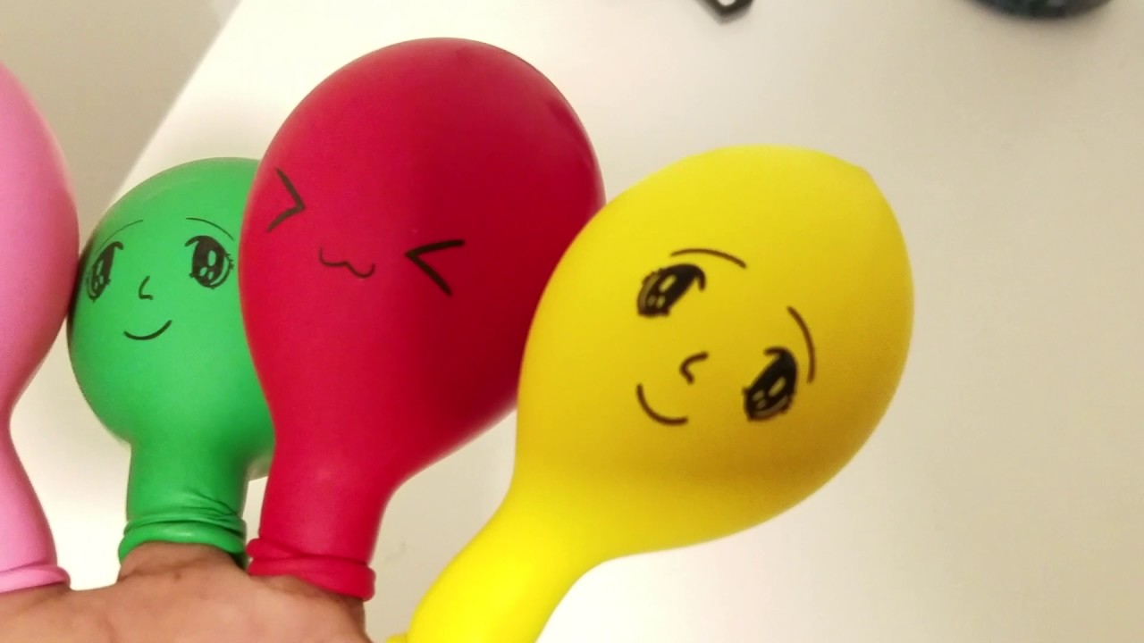Best Finger Family Compilation for Kids - Learn Colors with Funny Face ...