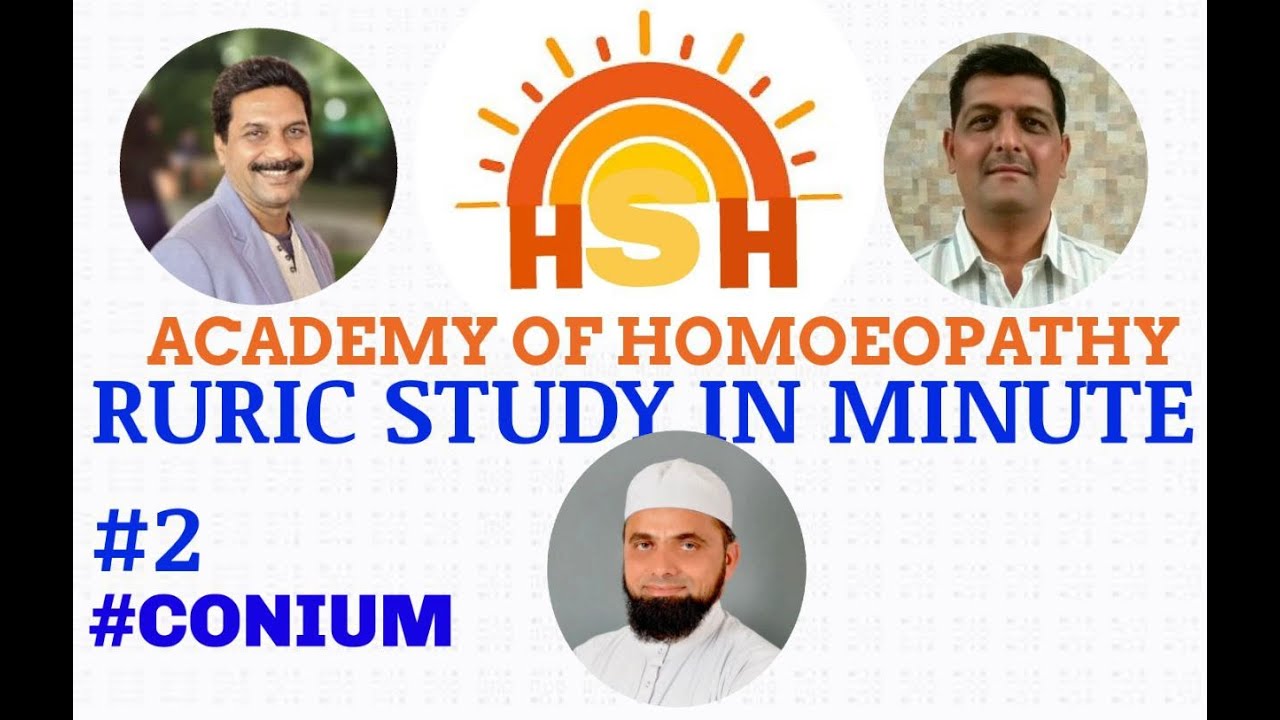 HSH RUBRIC IN MINUTE #2 OF CONIUM ; Dr HARUN SHAIKH HSH - YouTube