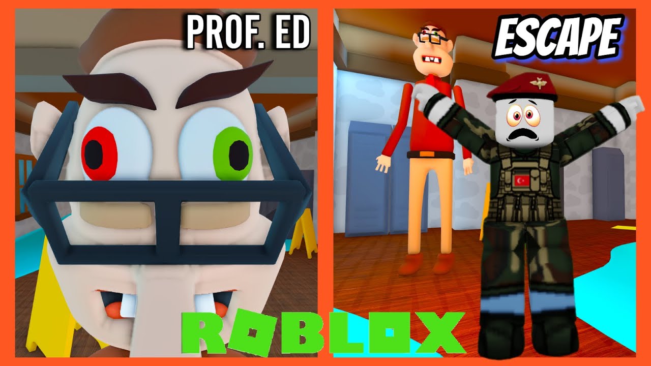 Roblox ESCAPE PROF. ED UNIVERSITY First Person Obby - YouTube