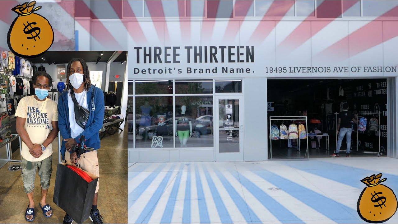 SHOPPING AT THREE THIRTEEN SMART STORE DETROIT - YouTube