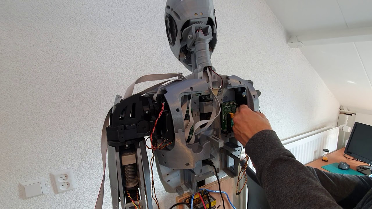 InMoov Back Covers - YouTube