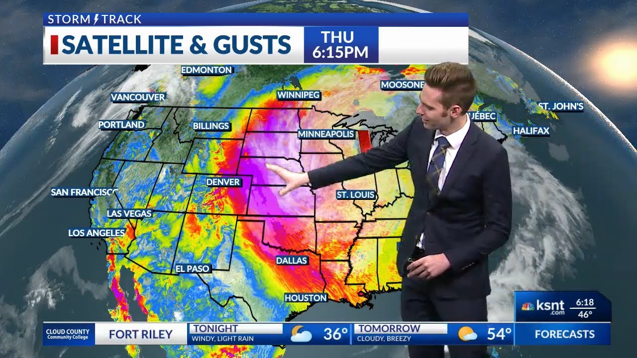 Meteorologist Ryan Matoush demo reel and full weather - YouTube
