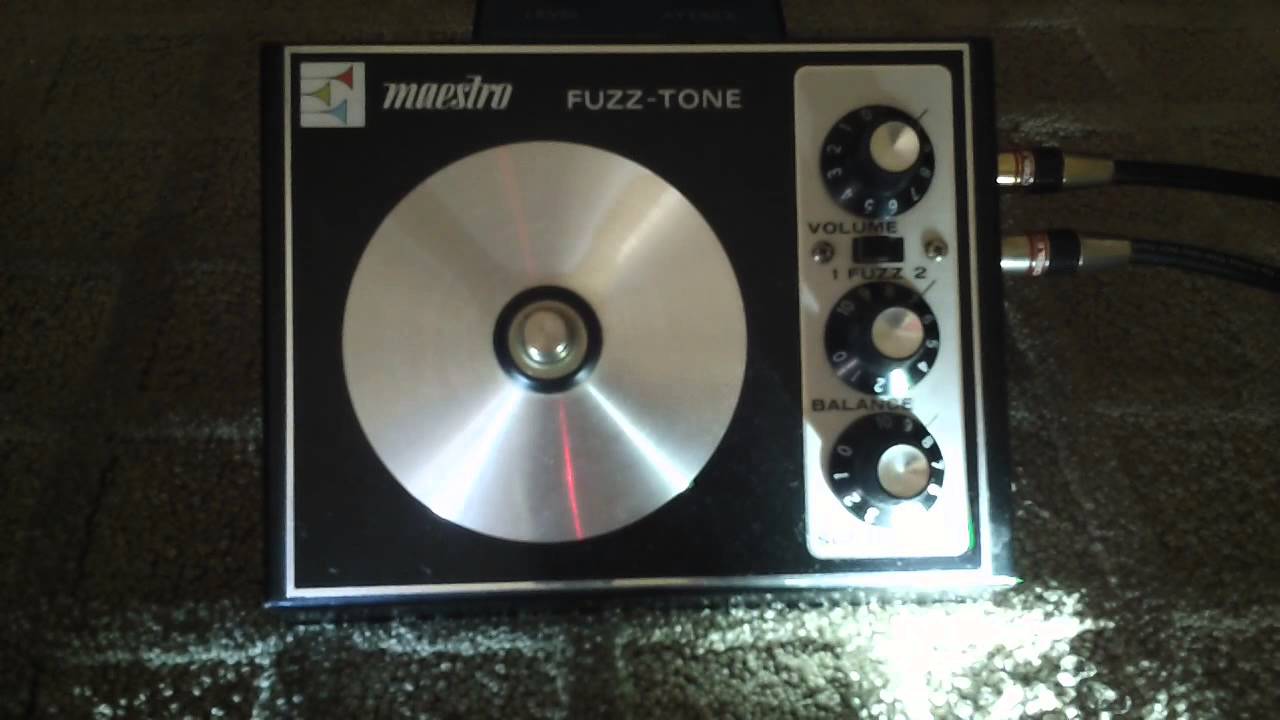 Maestro Fuzz Tone FZ1s - YouTube