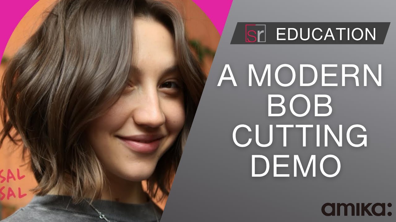 Modern Bob Cutting Demo - YouTube