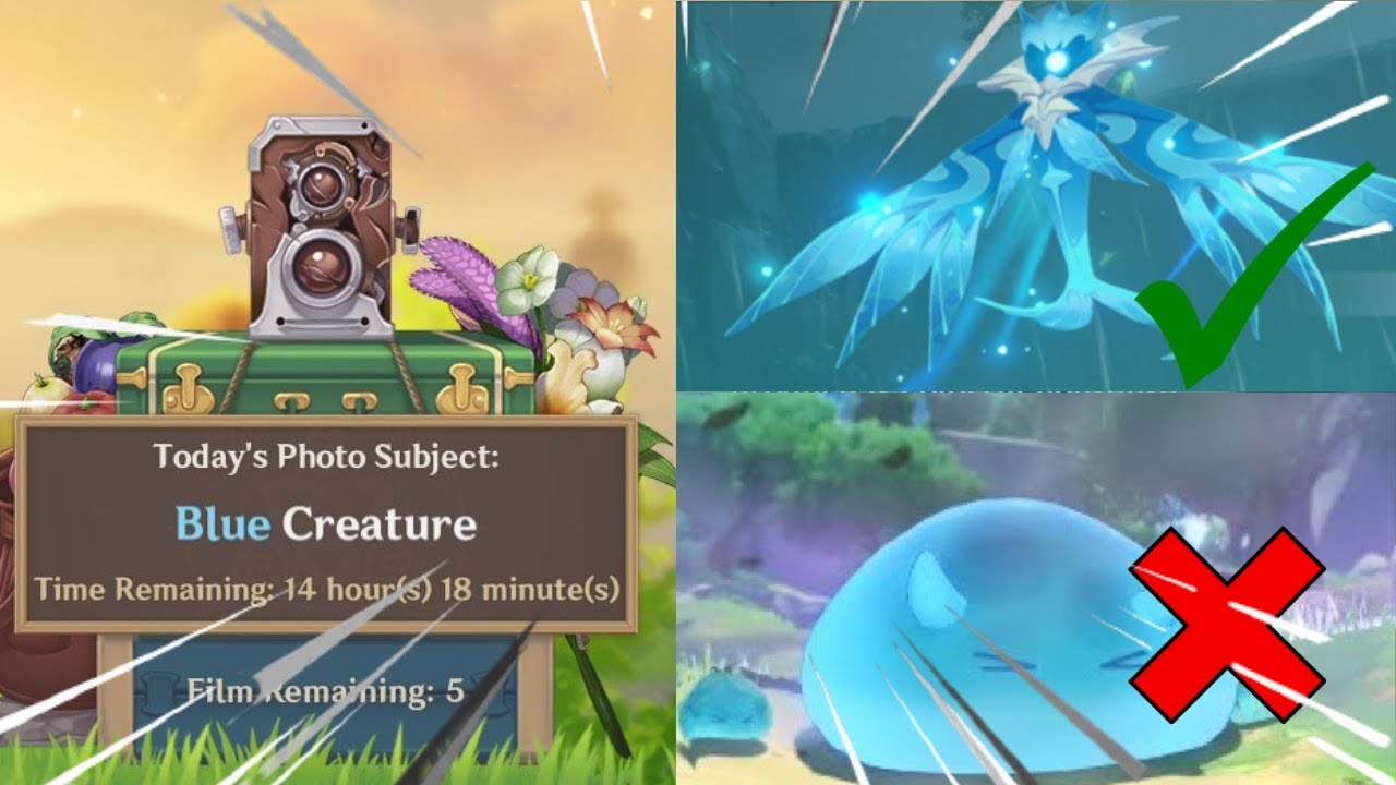 Blue Creature? | Genshin Impact Event - YouTube