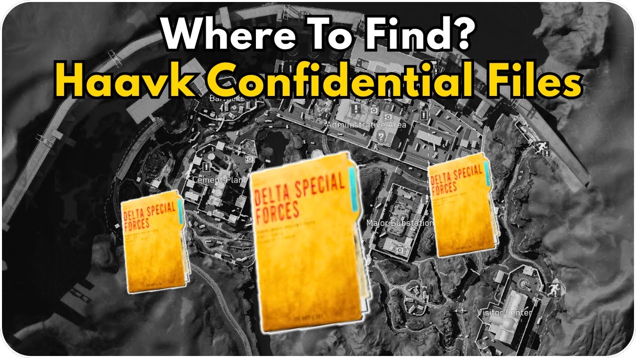 Where to Find RARE Haavk Confidential Files in Delta Force RIGHT NOW ...