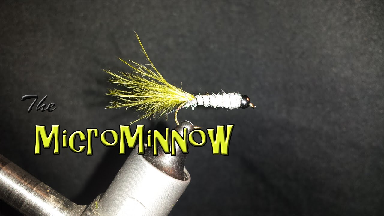 Fly tying; Micro minnow - YouTube