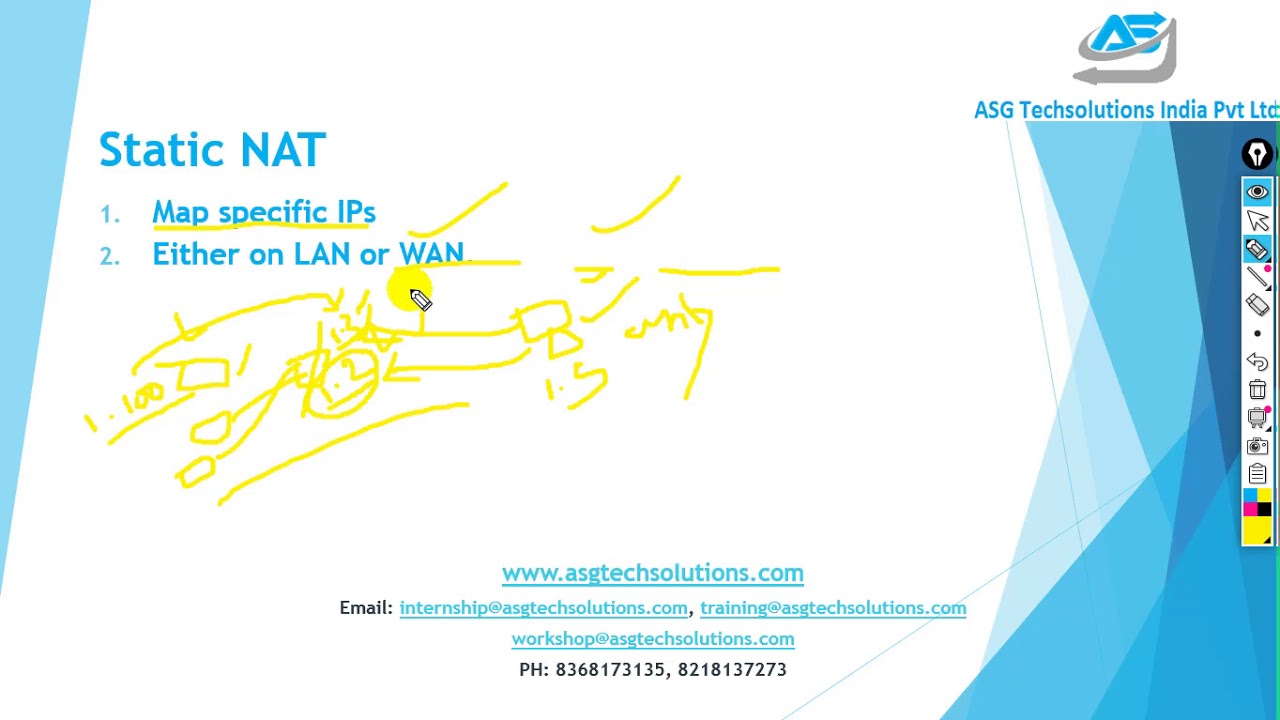 ASA | Static NAT | Cisco | Hindi - YouTube