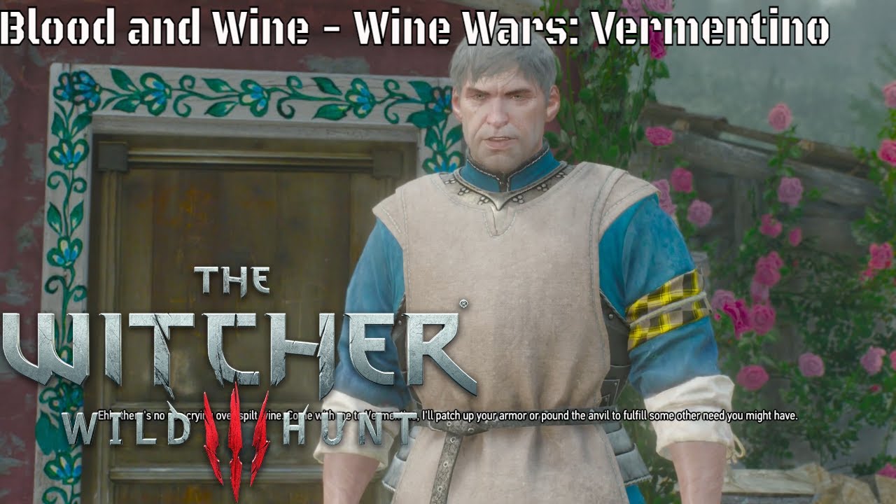 Witcher 3 Blood and Wine - Wine Wars Vermentino (PS4) - YouTube