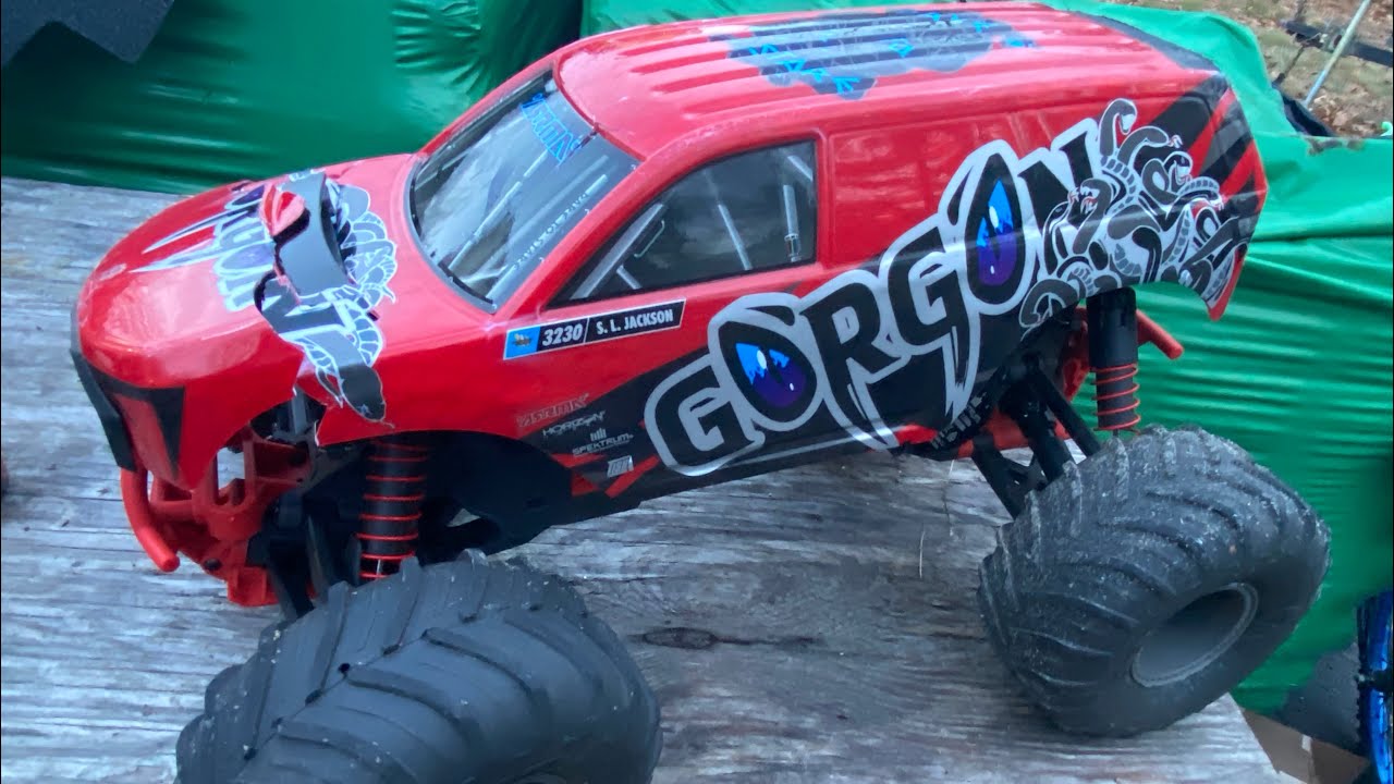 Arrma Gorgon Running On 3s Lipo Brushless Speeding Around 6-21-2024 ...