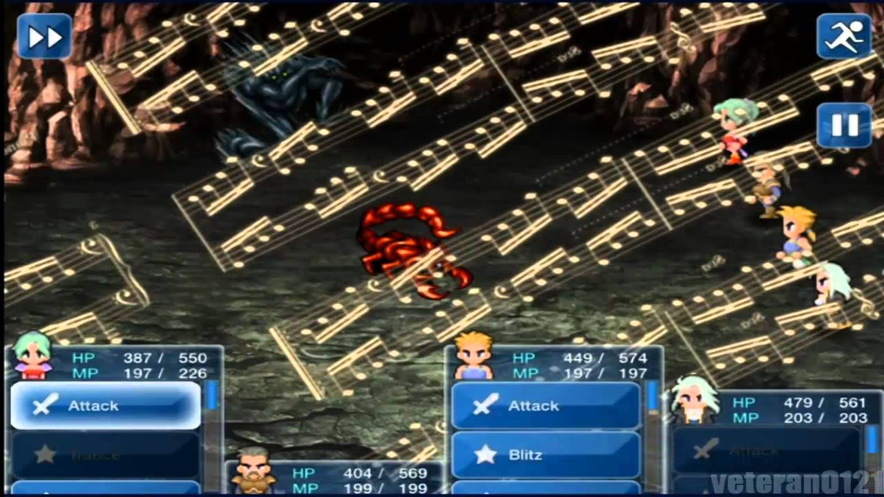 Final Fantasy VI (iOS) #34 Sealed Gate Cave - YouTube