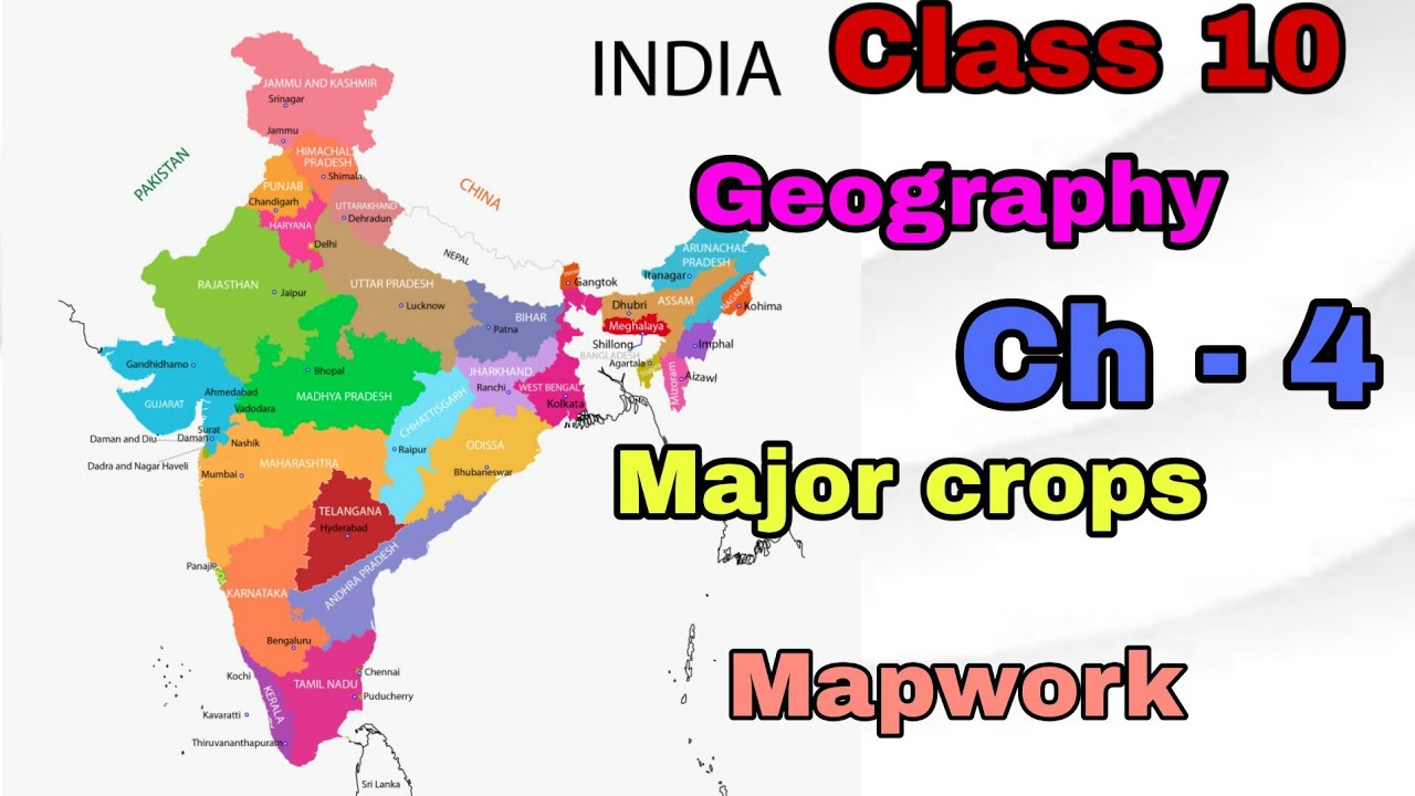 Mapwork Geography ch - 4 class 10 - YouTube