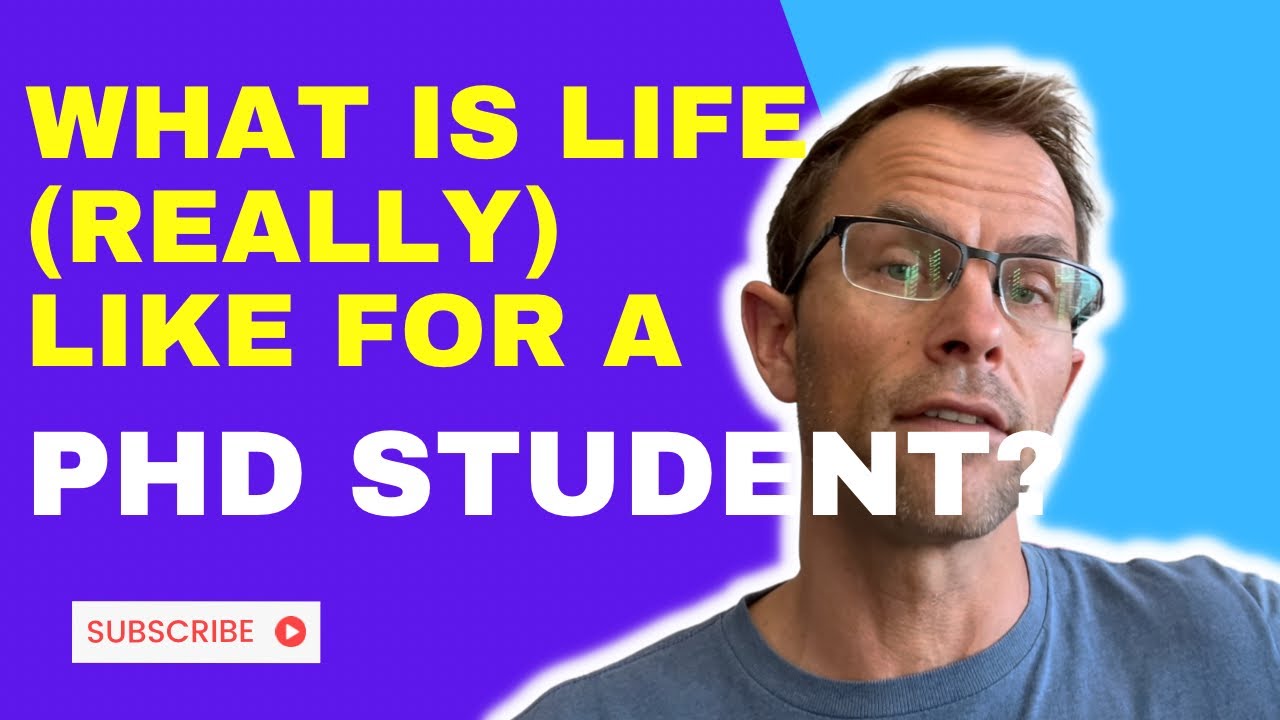 What Is Life Of A PhD Student (Really) Like? - YouTube