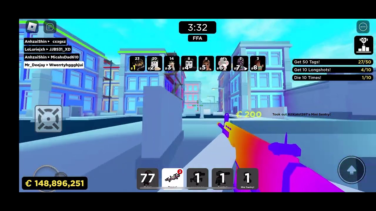 Tempered Scar | Roblox Big Paintball - YouTube