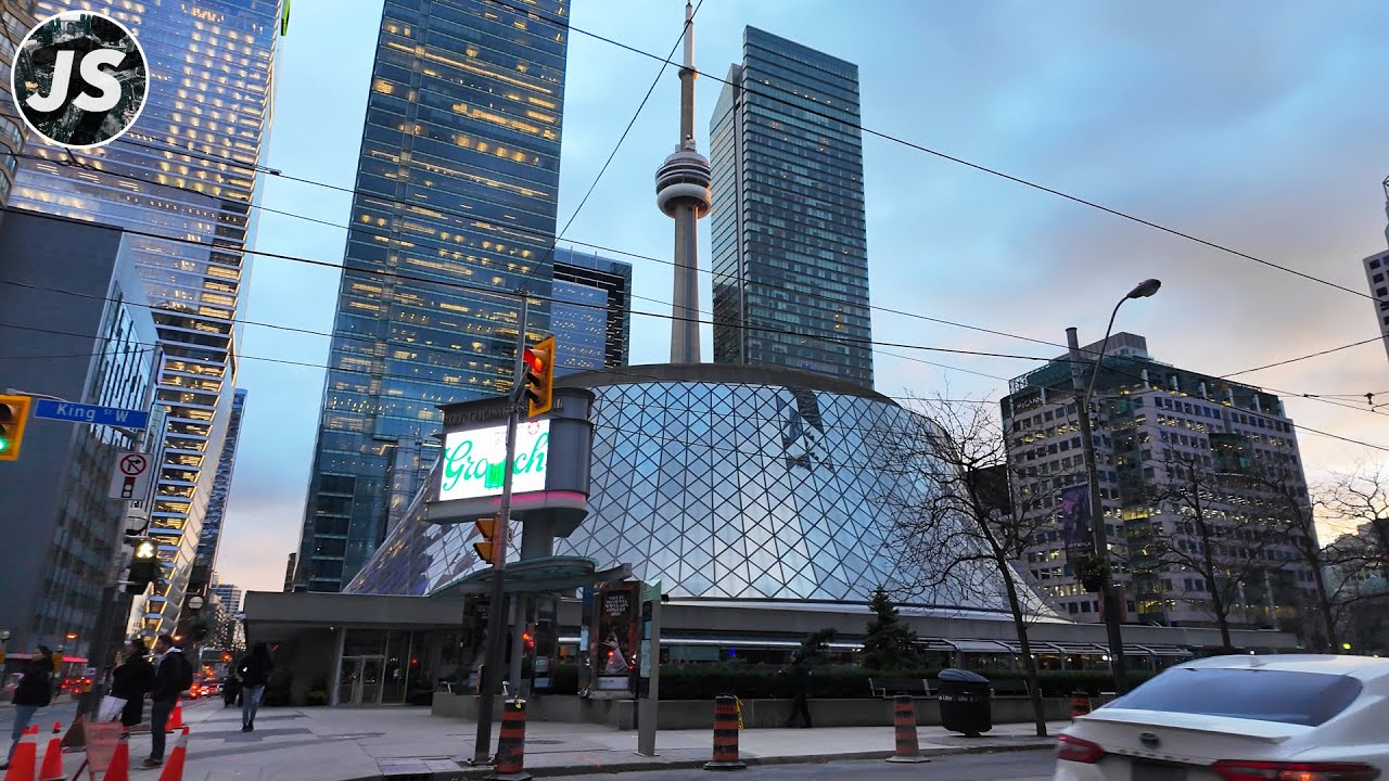 Downtown Simcoe Street to Harbourfront | Toronto Walk (Dec 2024) - YouTube