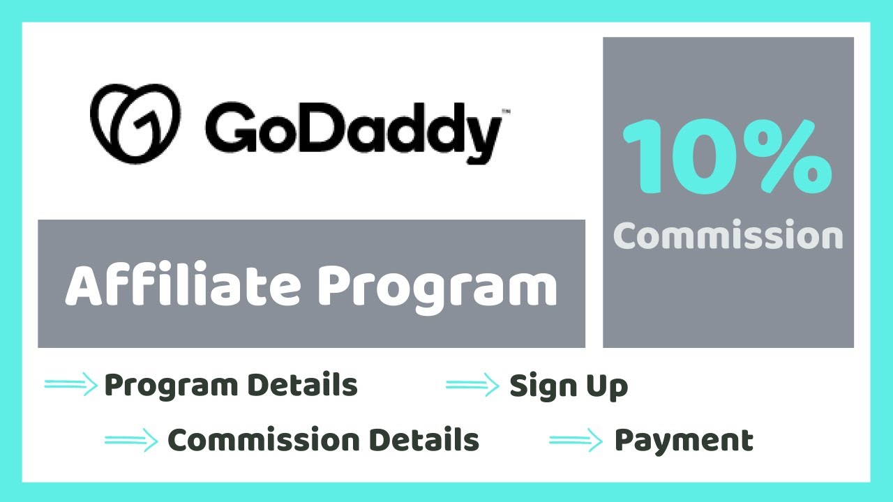 GoDaddy Affiliate Program [2025] | Earn Money from GoDaddy - YouTube